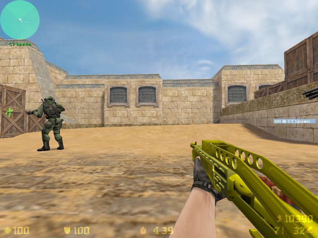 Golden Spas 12 Folded Mod for Counter-Strike: Condition Zero | CS:CZ Mods