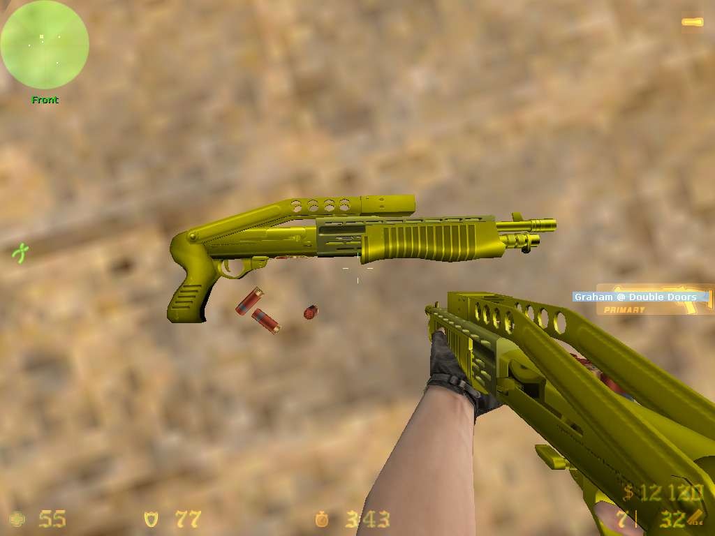 Golden Spas 12 Folded Mod for Counter-Strike: Condition Zero | CS:CZ Mods