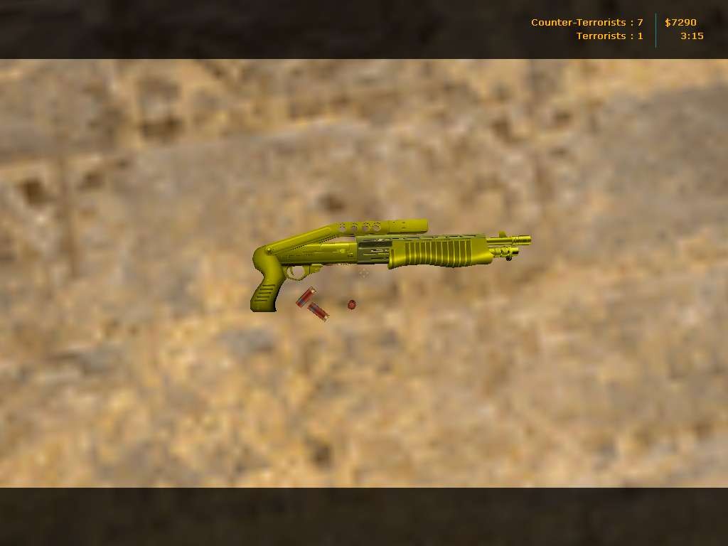 Golden Spas 12 Folded Mod for Counter-Strike: Condition Zero | CS:CZ Mods