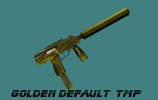 Default Chromed Golden TMP Mod for Counter-Strike: Condition Zero | CS ...