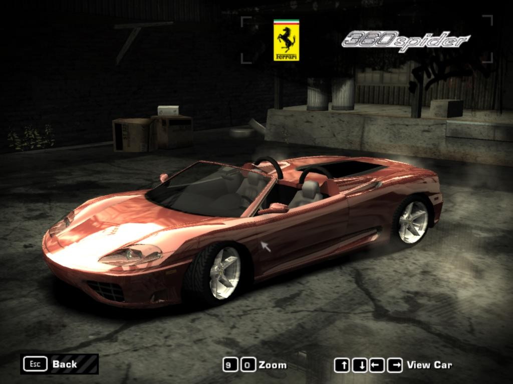Ferrari 360 Spider Mod for Need for Speed: Most Wanted (2005) | NFS:MW Mods