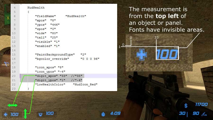 Simple Blue HUD (SteamPipe) Mod for Counter-Strike: Source | CS:S Mods