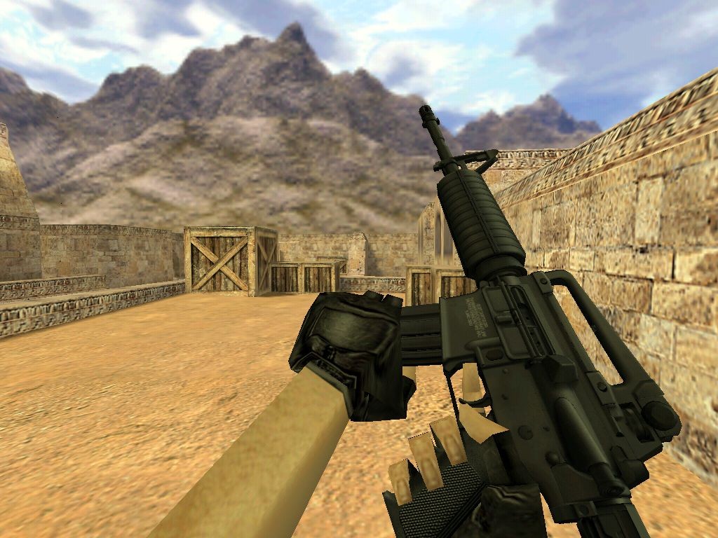 Twinke Masta's HD M4A1 on Valve's Animations [Counter-Strike 1.6] [Mods]