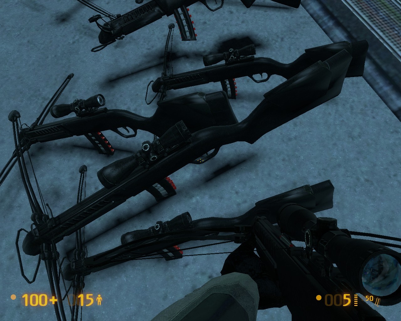 Synthetic Crossbow with HD world model [Black Mesa] [Mods]