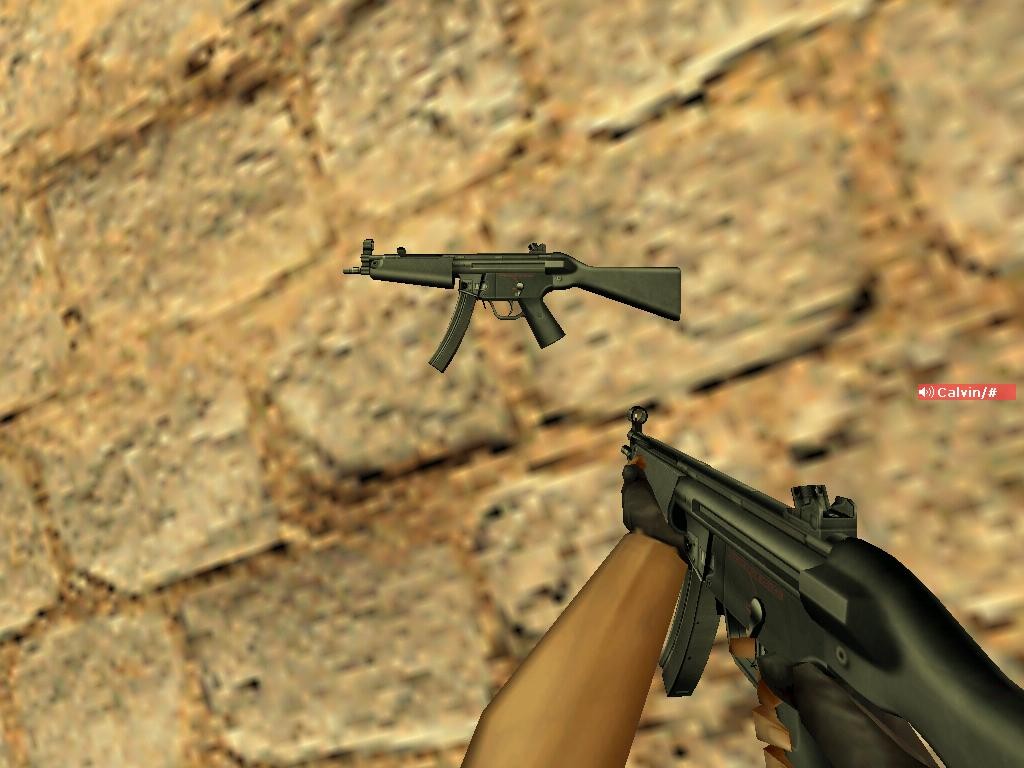 MP5 (SixShooter's hand texture) Mod for Counter-Strike 1.6 | CS1.6 Mods