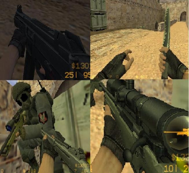 CSS Wannabe Pack Mod for Counter-Strike 1.6 | CS1.6 Mods