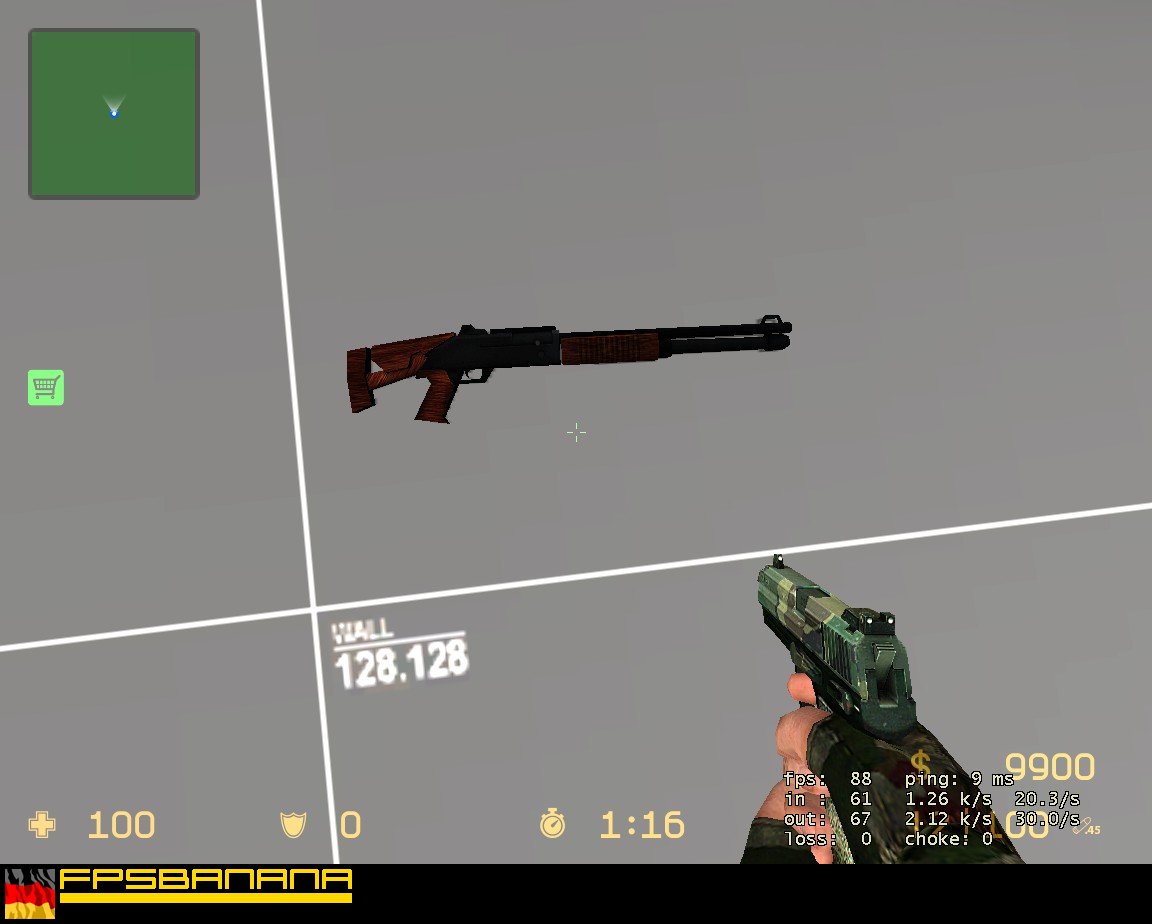 Auto Shotty Black&Wood recolor [Counter-Strike: Source] [Mods]