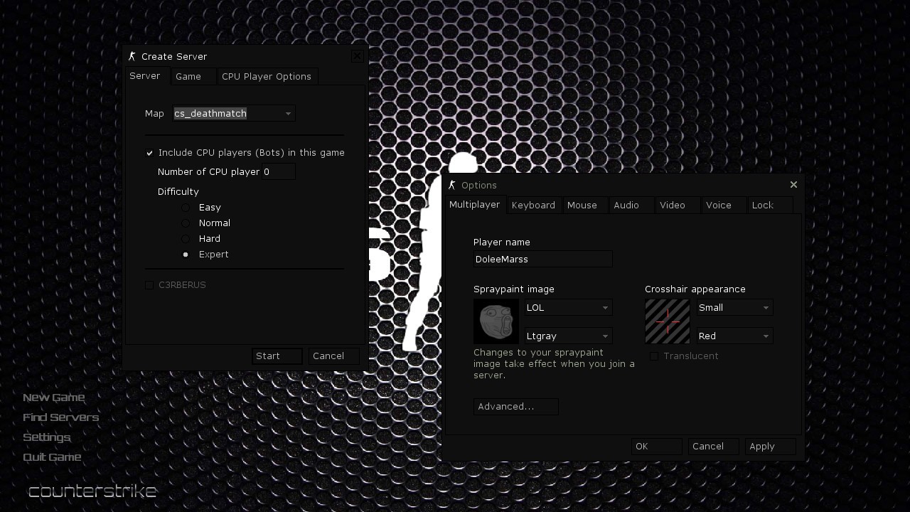 BLACK! GUI Mod for Counter-Strike 1.6 | CS1.6 Mods