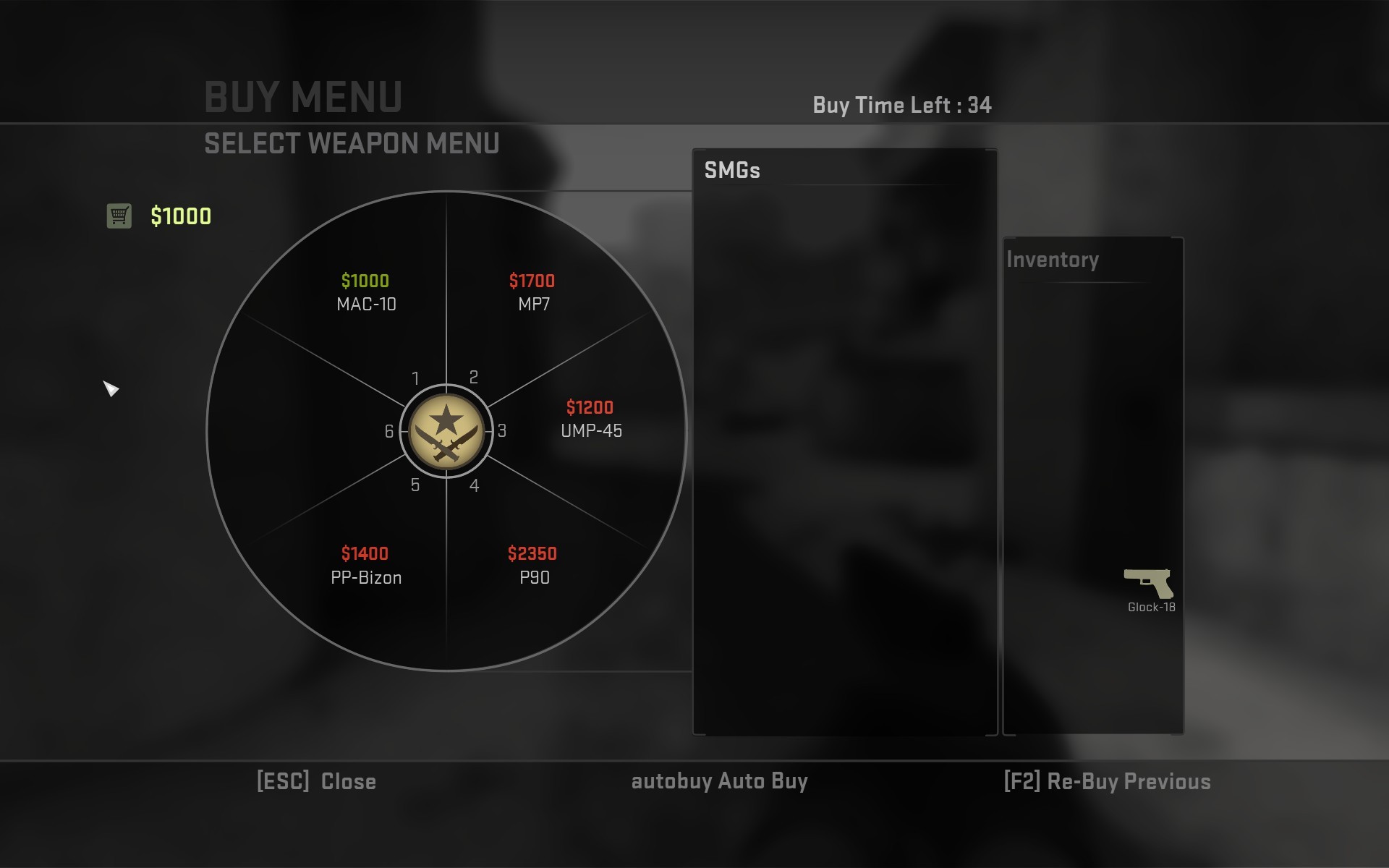 Classic Buy Menu Mod for Counter-Strike: Global Offensive | CS:GO Mods