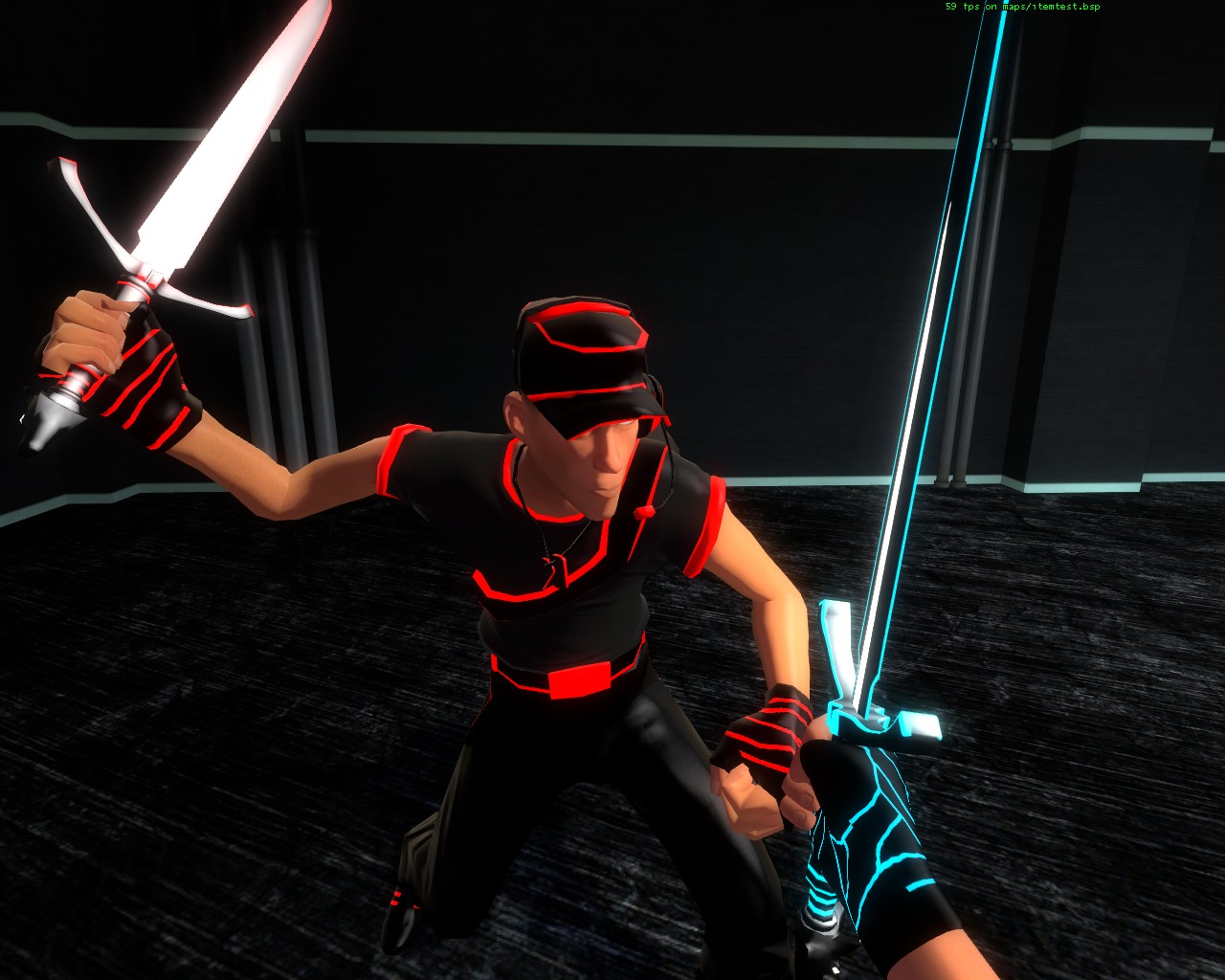 Tron Fortress: Three Rune Blade [Team Fortress 2] [Mods]