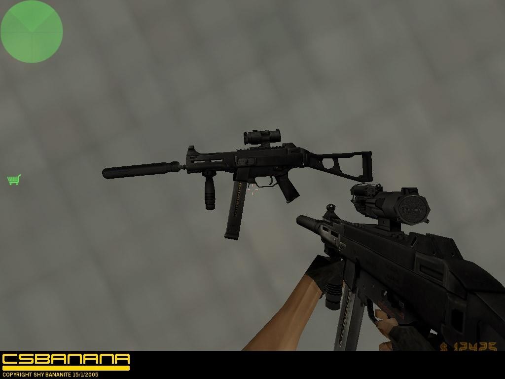 UMP .45 w/ Accessories Mod for Counter-Strike 1.6 | CS1.6 Mods