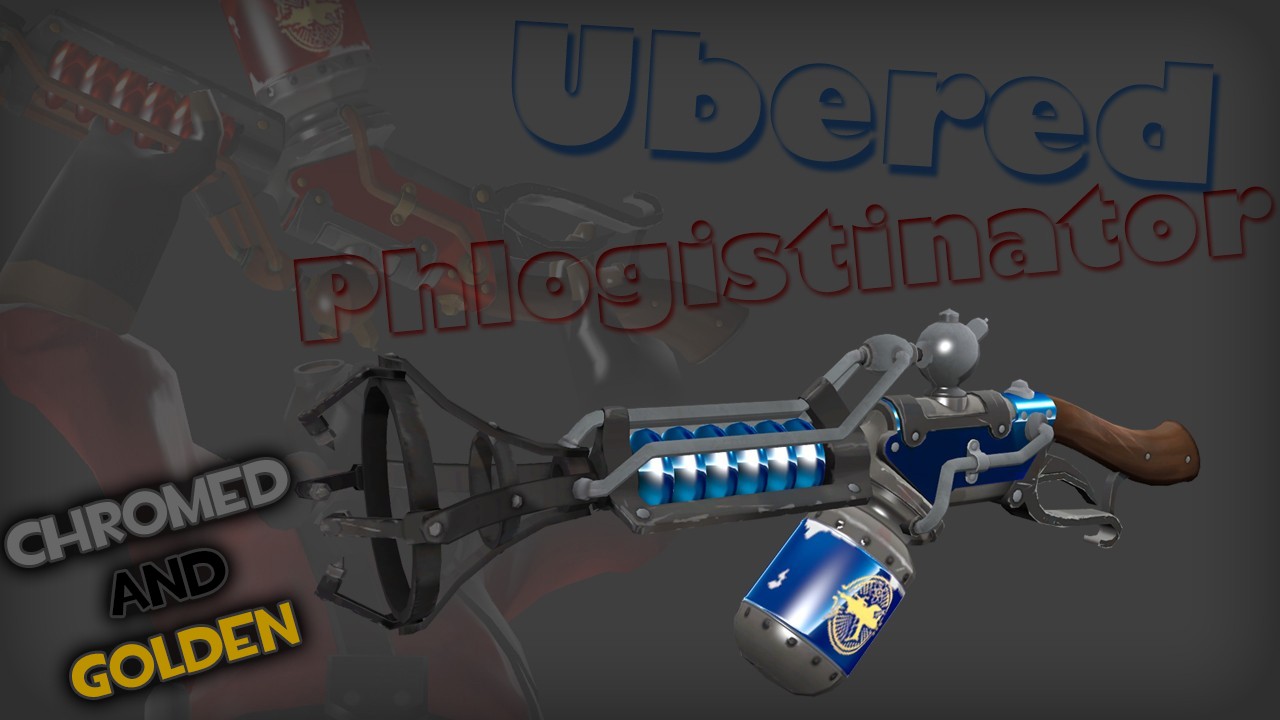Ubered, Chromed and Golden Phlogistinator Mod for Team Fortress 2 | TF2 ...