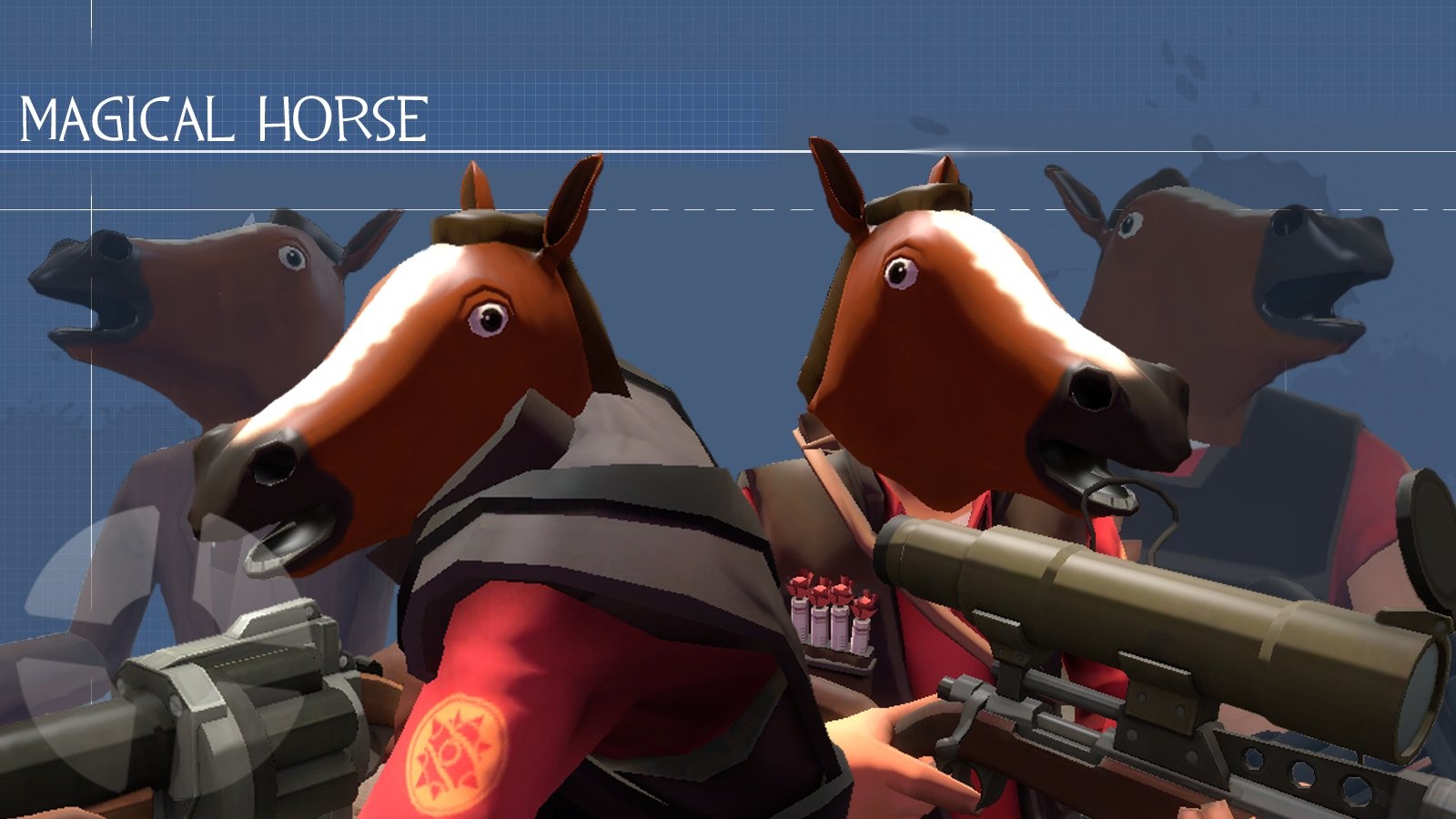 Magical Horse Mask Mod for Team Fortress 2 | TF2 Mods