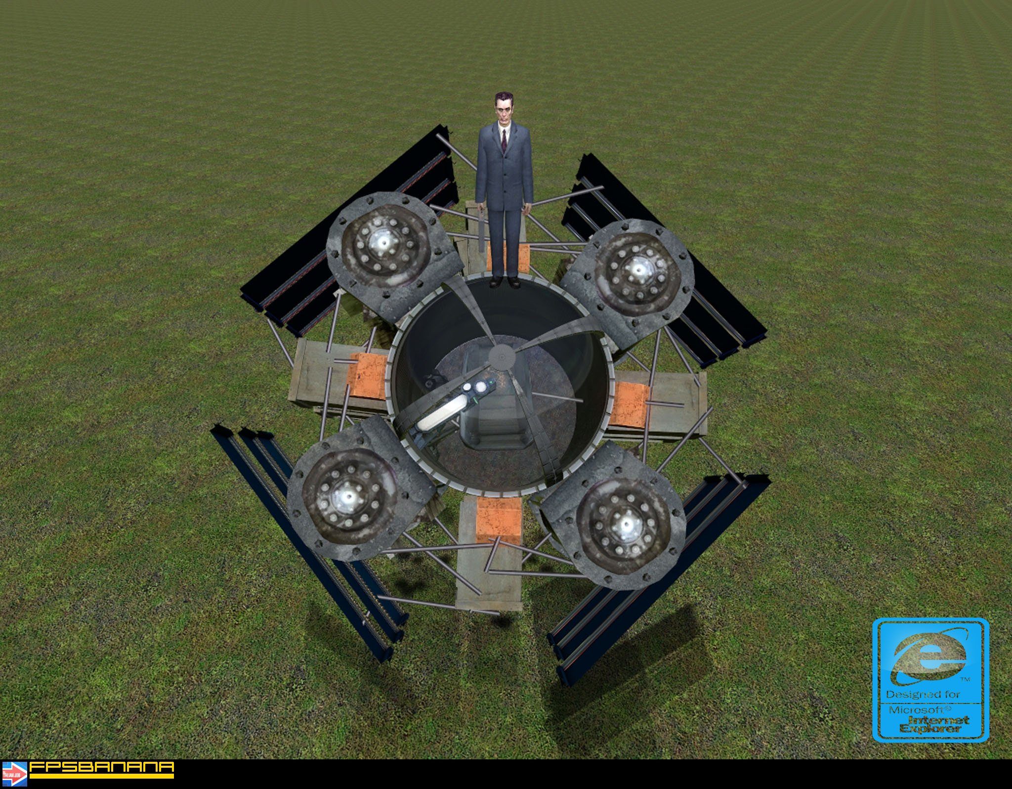 Jason's 1337 one man rocket [Garry's Mod] [Mods]