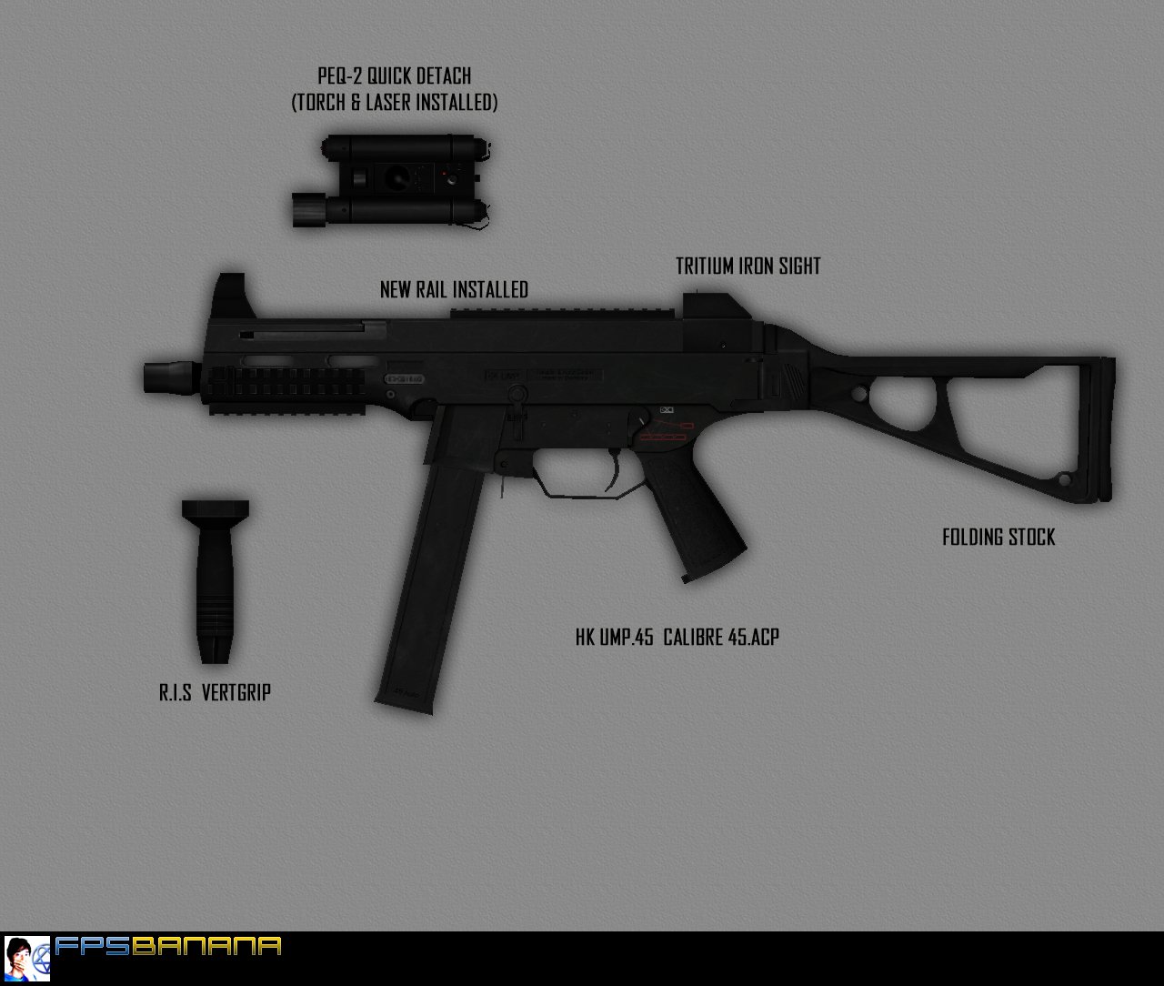 Ump45 - remix [Counter-Strike: Condition Zero] [Mods]