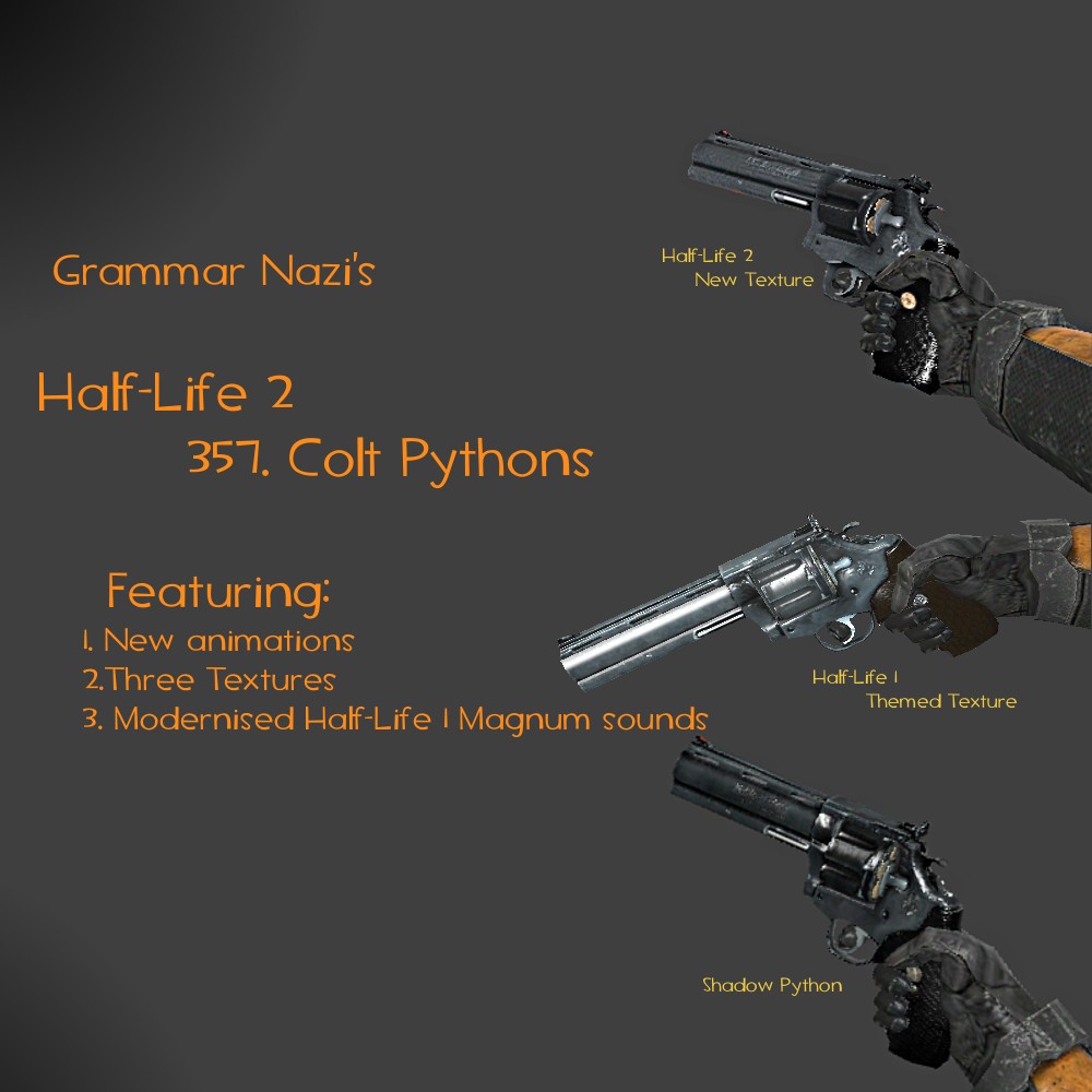 .357 Magnum Pack Mod for Half-Life 2 | HL2 Mods