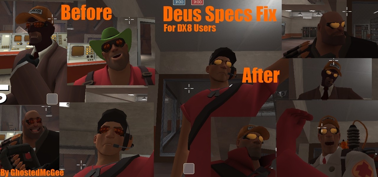 Deus Specs Fix Mod for Team Fortress 2 | TF2 Mods