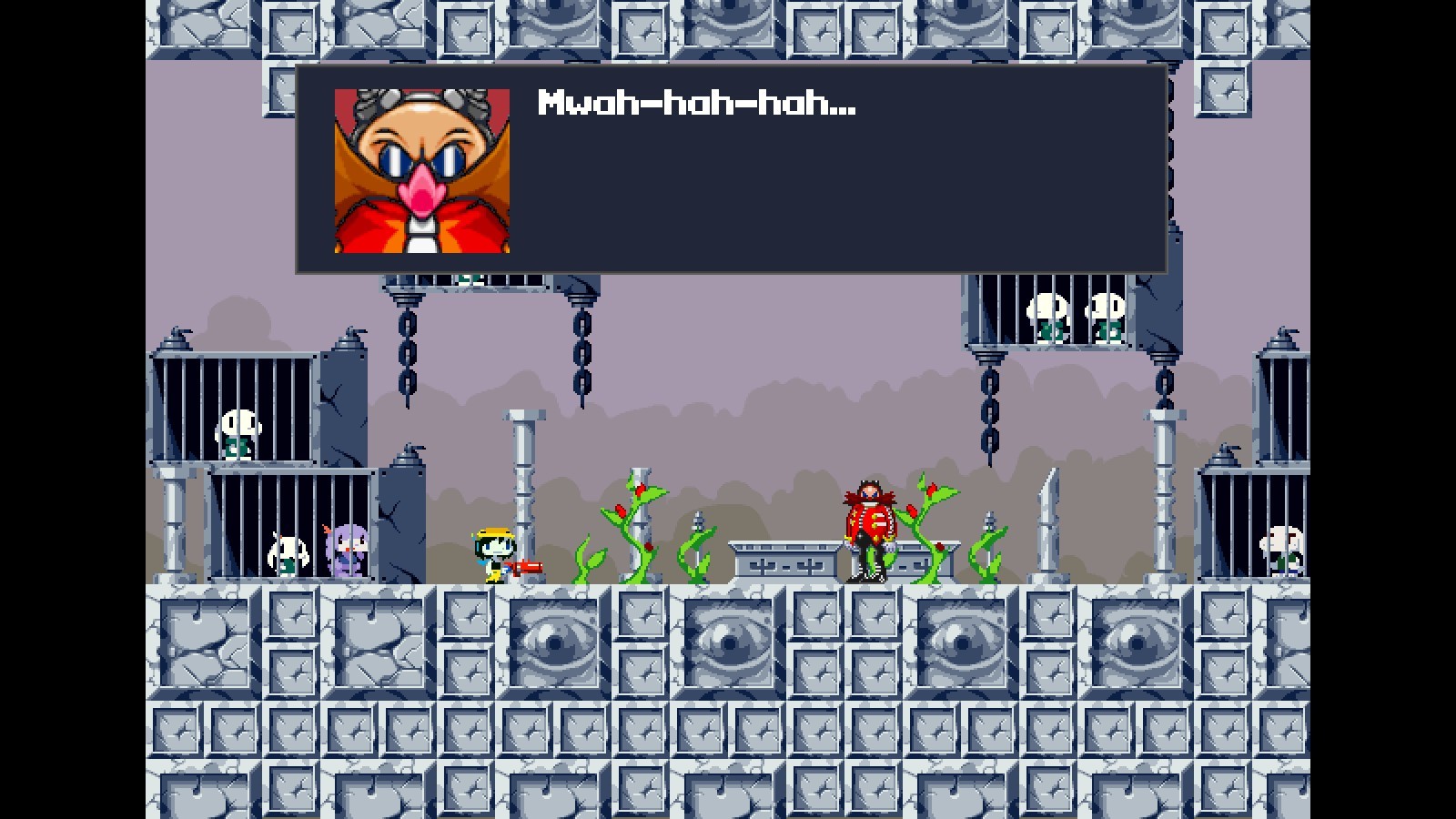 Dr. Eggman Doctor Reskin Mod for Cave Story+ | CS+ Mods