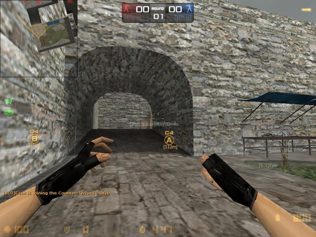 Rambo Knife With Mr.John Anims Counter.Strike 1.6 Mod for Counter ...