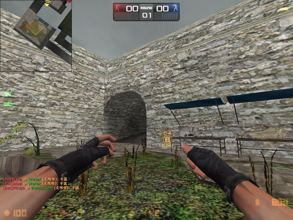 Rambo Knife With Mr.John Anims Counter.Online Mod for Counter-Strike ...