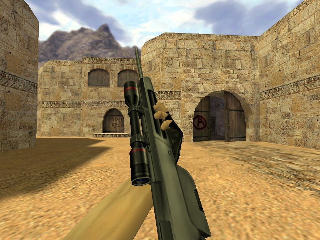 Default Steyr Scout on IIopn BF2 animations Mod for Counter-Strike 1.6 ...
