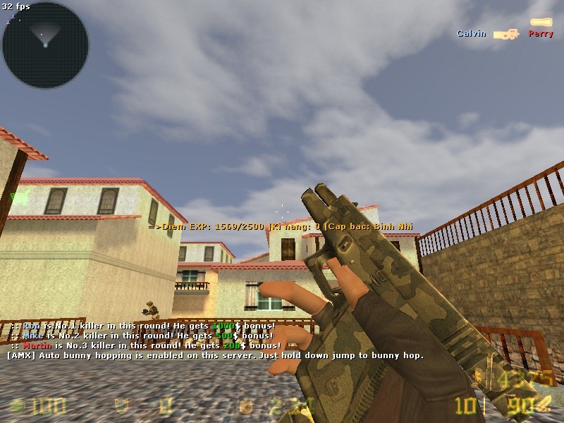 Camo Glock 18 with Tactical Shoulder stock [Counter-Strike: Online] [Mods]