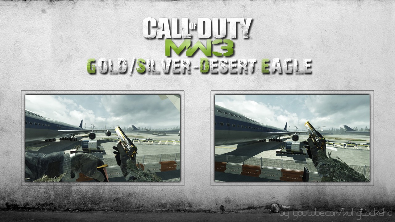 MW3 Gold/Silver - Desert Eagle Mod for Call of Duty: Modern Warfare 3 ...