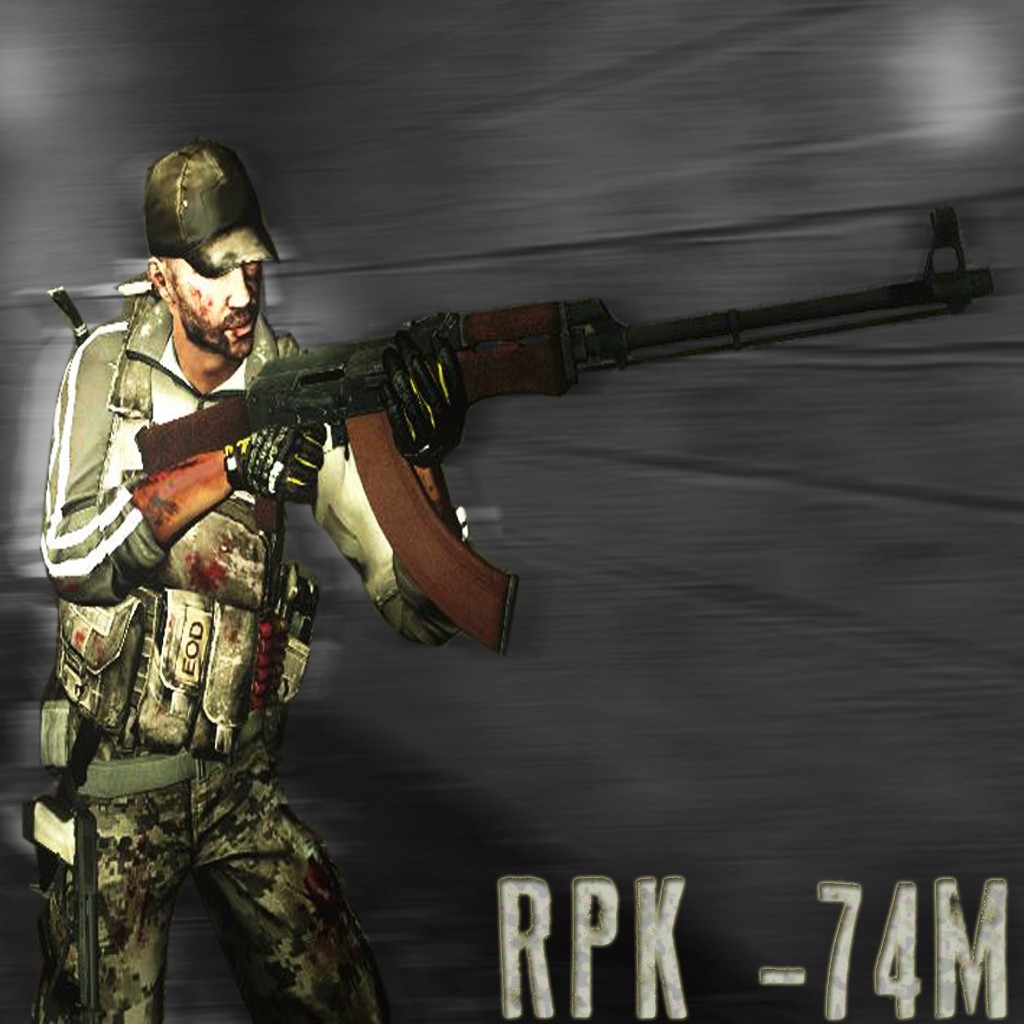 RPK-74. [Counter-Strike: Source] [Mods]