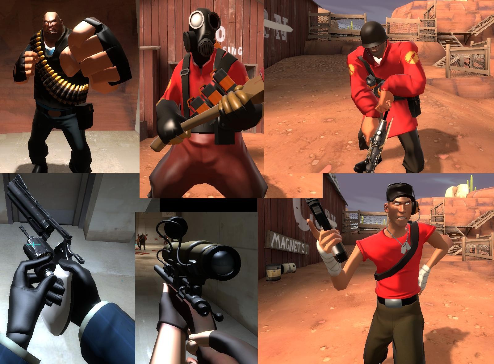 Class Retexture Pack Mod for Team Fortress 2 | TF2 Mods