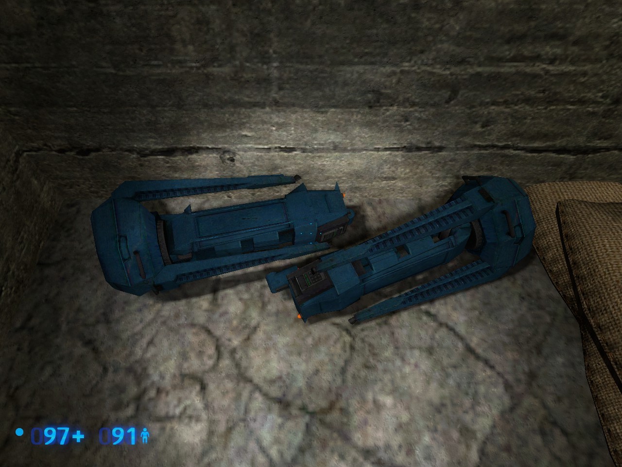 Blue Sentry Gun [Black Mesa] [Mods]