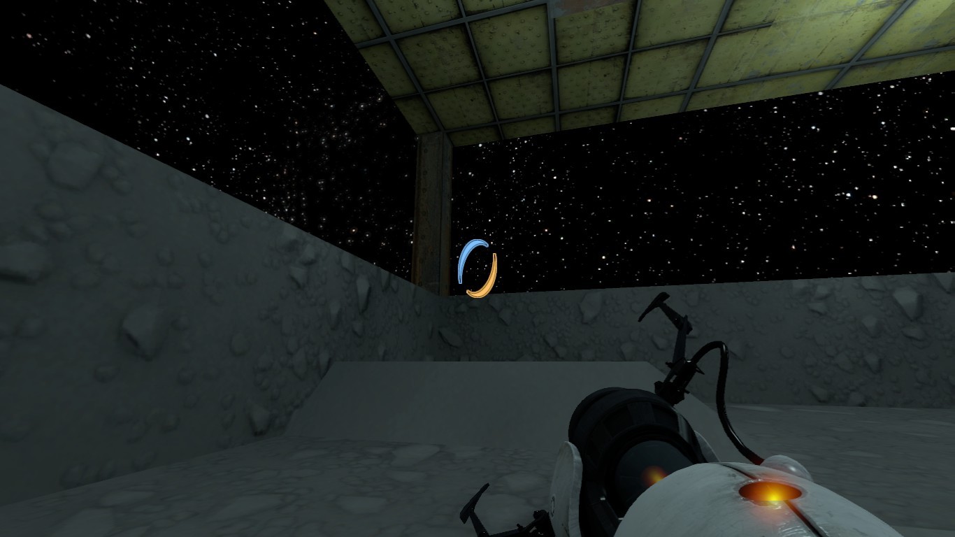Portal 2 - Moon base (small map) Mod for Portal 2 | P2 Mods
