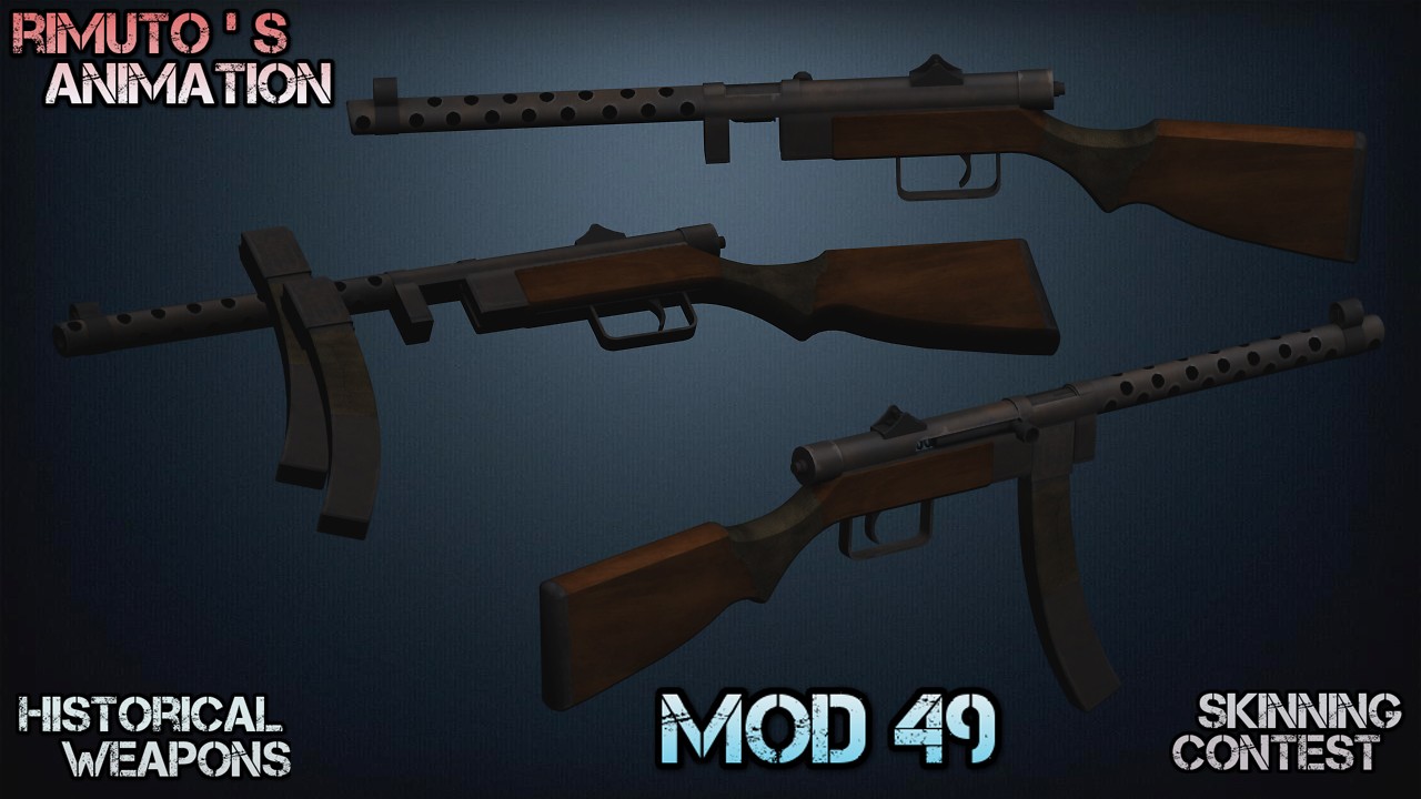 M49 Submachine gun. Mod for Counter-Strike: Source | CS:S Mods