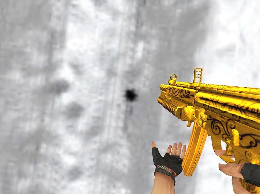 Schmung & Thanez's Gold Chrome & Engraved MP5 EoD Mod for Counter ...