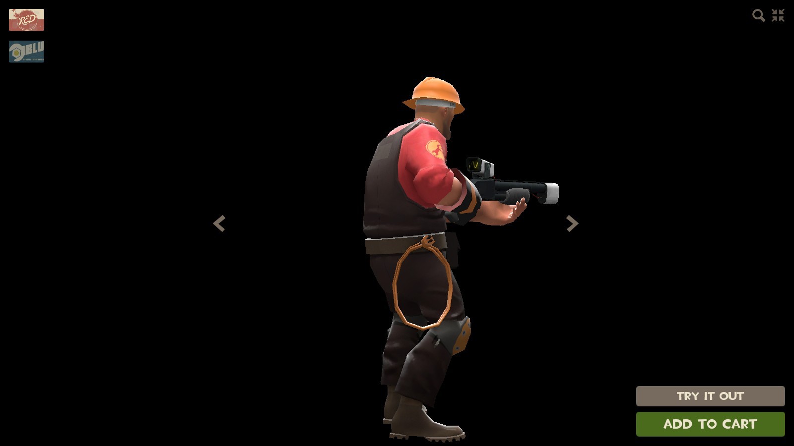 White Simple Rescue Ranger [Team Fortress 2] [Mods]