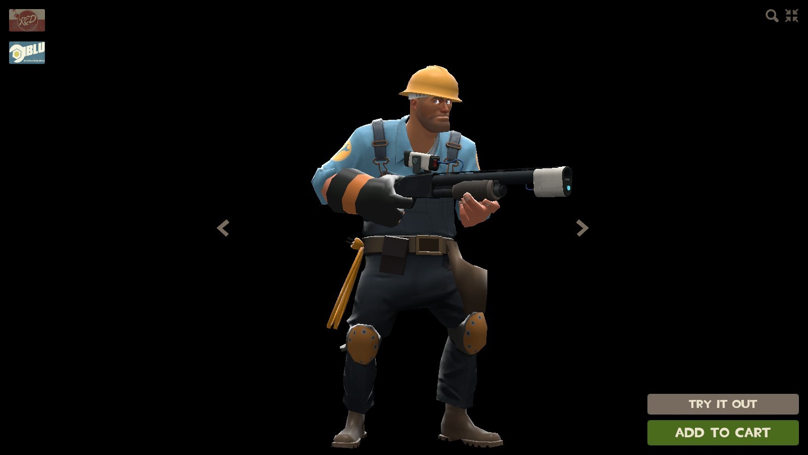 White Simple Rescue Ranger [Team Fortress 2] [Mods]