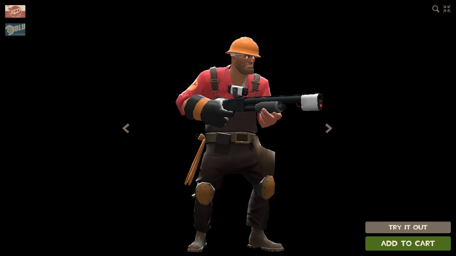White Simple Rescue Ranger [Team Fortress 2] [Mods]