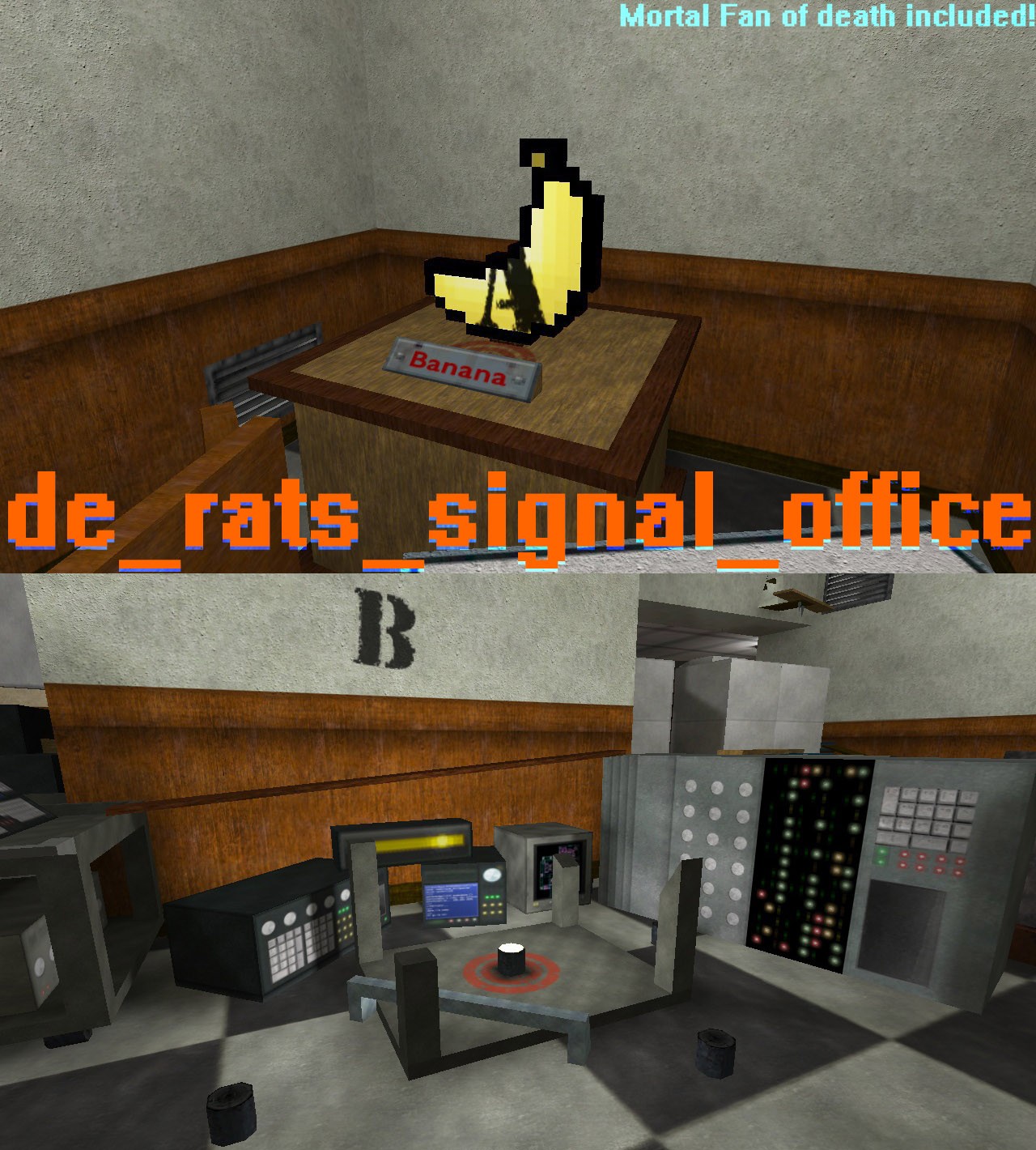 de_rats_signal_office [Counter-Strike 1.6] [Mods]