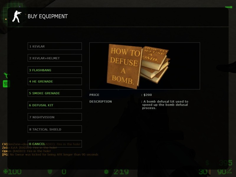 how to defuse a bomb book [Counter-Strike 1.6] [Mods]