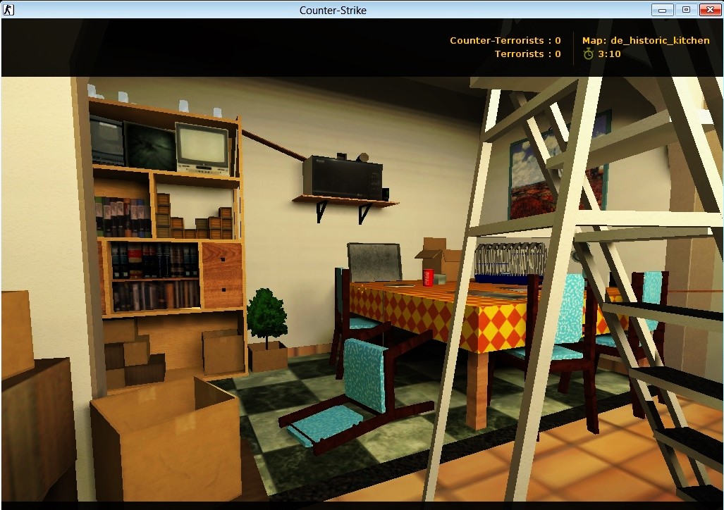 de_historic_kitchen Mod for Counter-Strike 1.6 | CS1.6 Mods