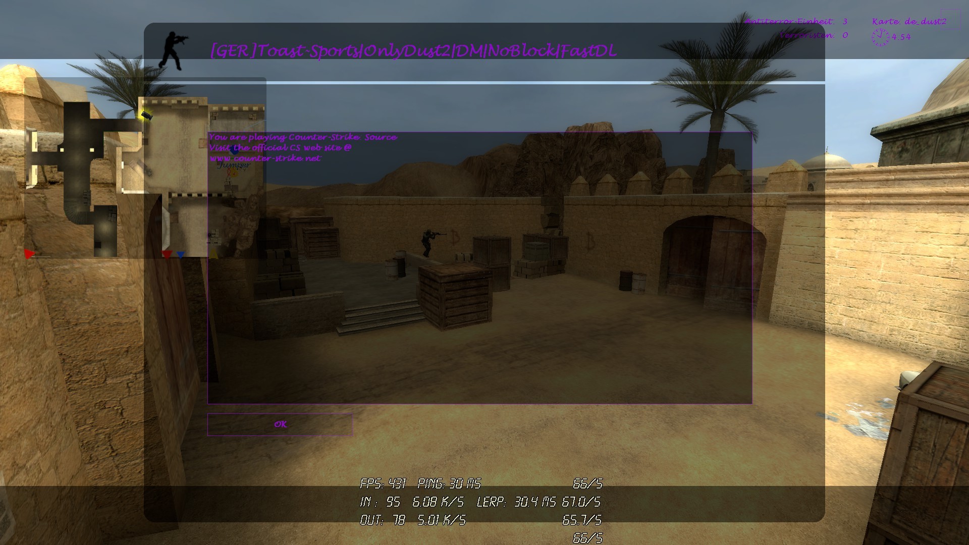 Toast-Sports GUI [Counter-Strike: Source] [Mods]