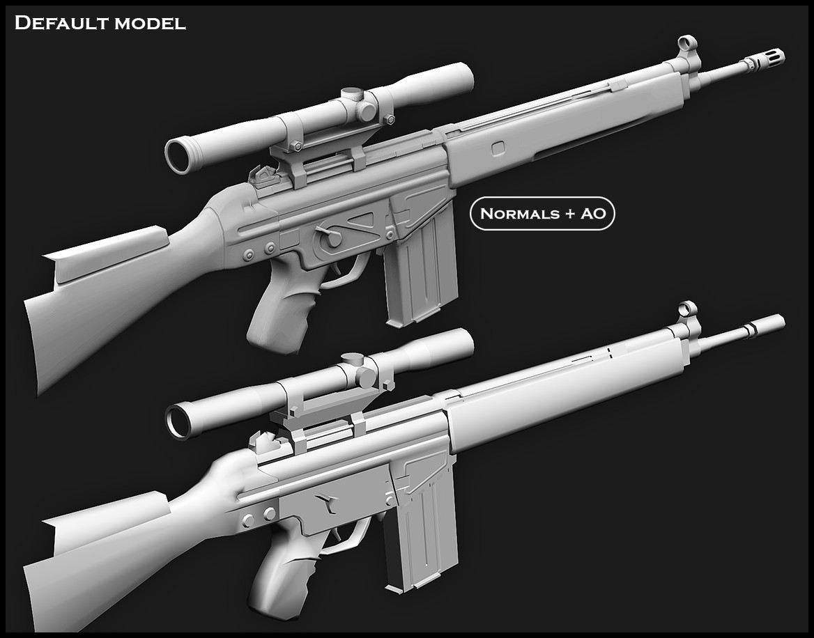 Default G3 SG1 retexture Mod for Counter-Strike: Source | CS:S Mods