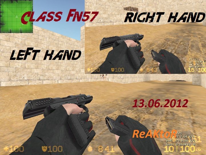 Class FN 57 Mod for Counter-Strike 1.6 | CS1.6 Mods