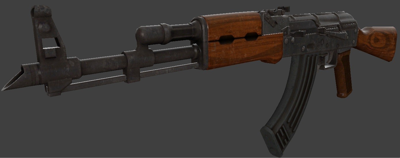 Tiggs AK47 on TF2 SMG Mod for Team Fortress 2 | TF2 Mods