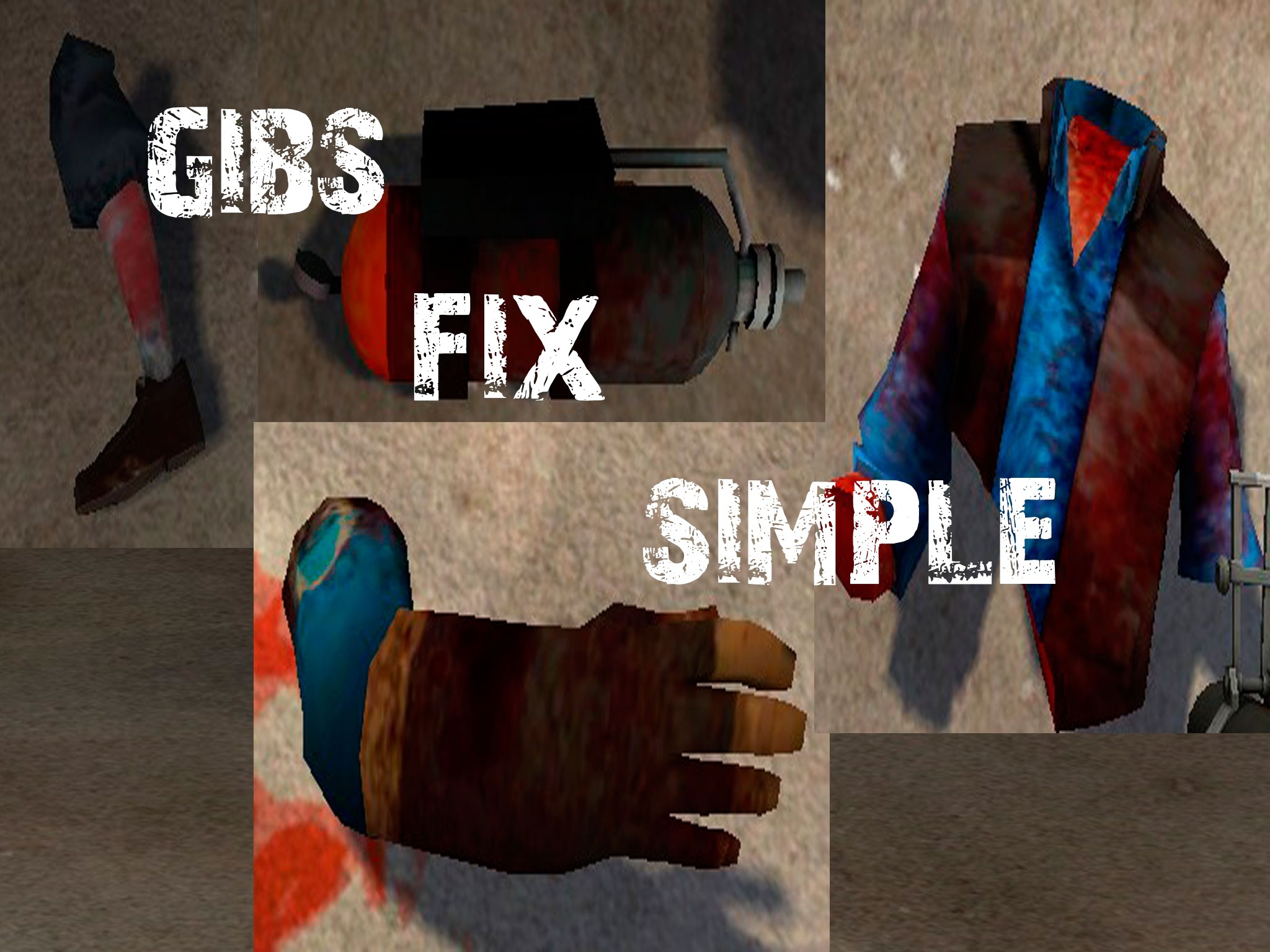 Gibs update (simple) Mod for Team Fortress 2 | TF2 Mods