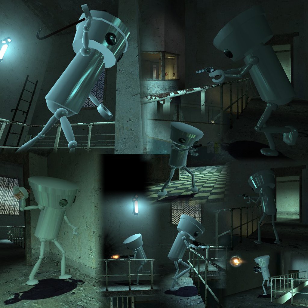 Chibi-Robo HL2 Male+Female Civilian Player Models Mod for Half-Life 2 ...