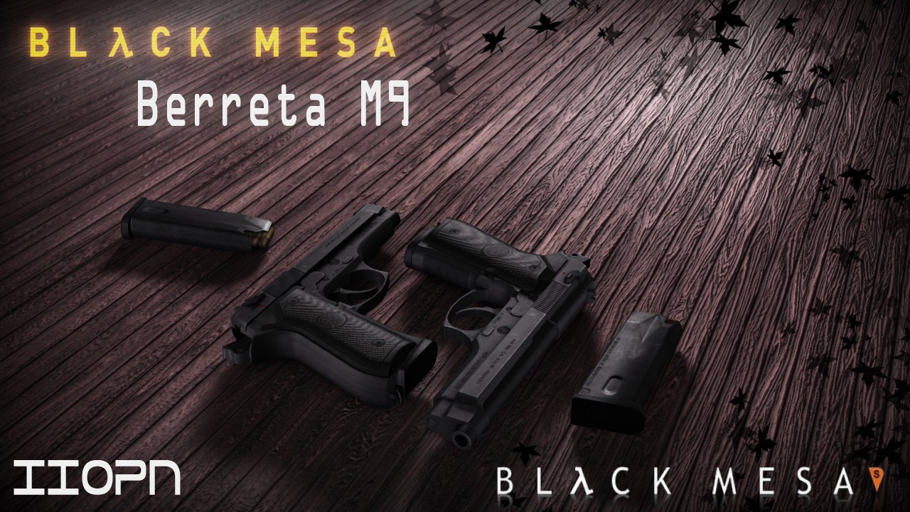 Berreta M9 Mod for Black Mesa | BM Mods