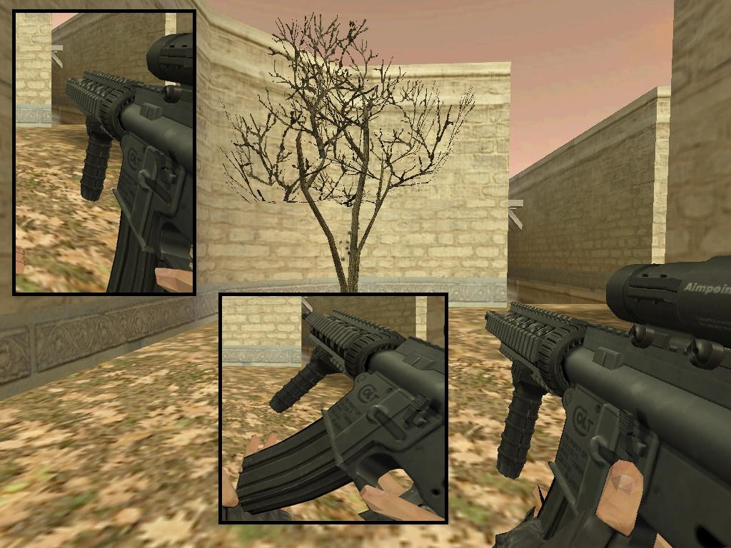 M4 Aimable on DMG anims (CoD4 Style) Mod for Counter-Strike: Online ...