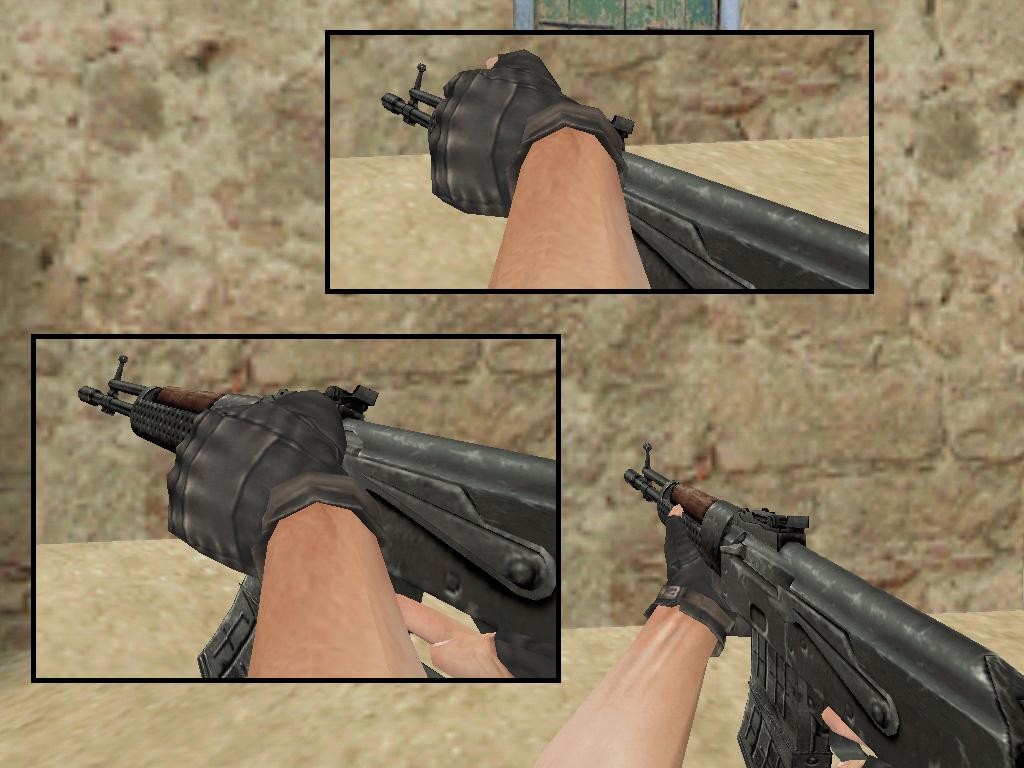Chechen AK (Default Anims) Mod for Counter-Strike: Online | CS:O Mods