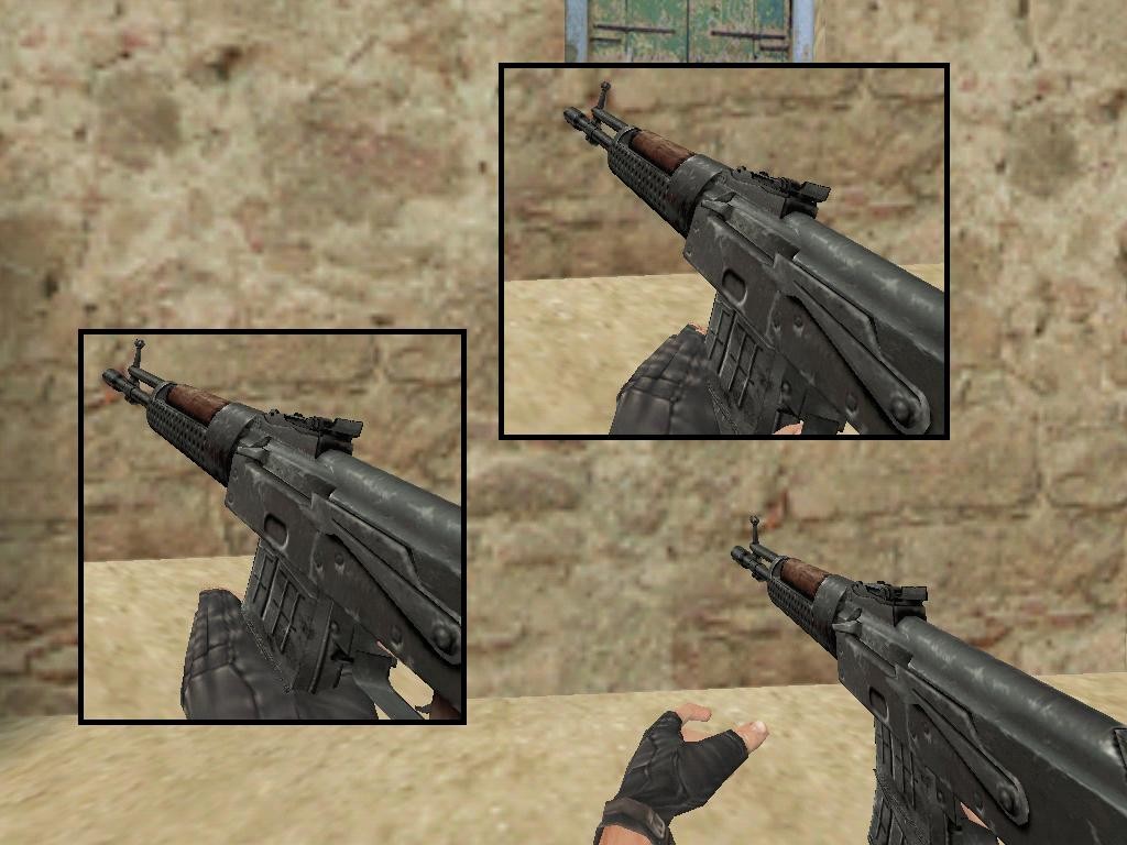 Chechen AK (Default Anims) Mod for Counter-Strike: Online | CS:O Mods