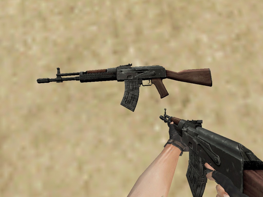 Chechen AK (Default Anims) Mod for Counter-Strike: Online | CS:O Mods